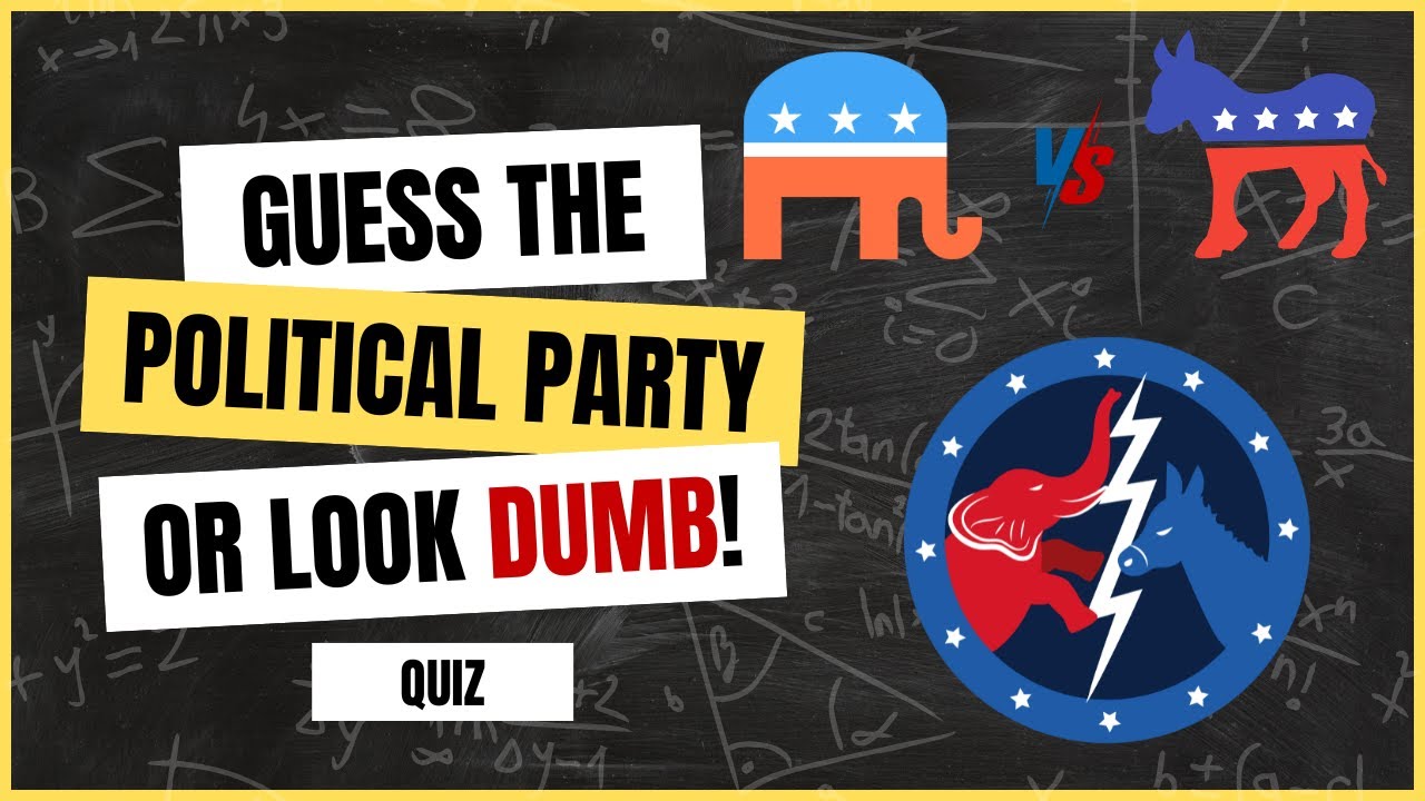 Are You Dumb Enough to Guess the Political Stance? Quiz - YouTube