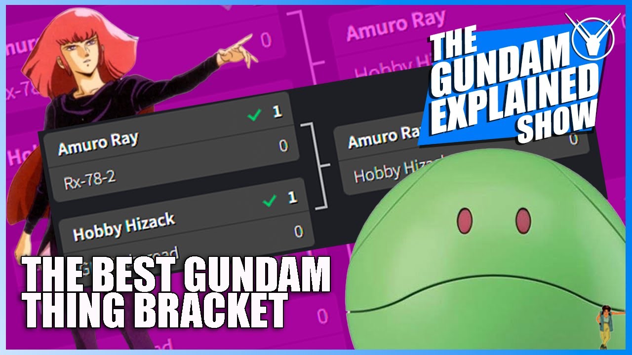 Gundam Tournament Bracket, Local Hobby Shops [The Gundam Explained Show ...
