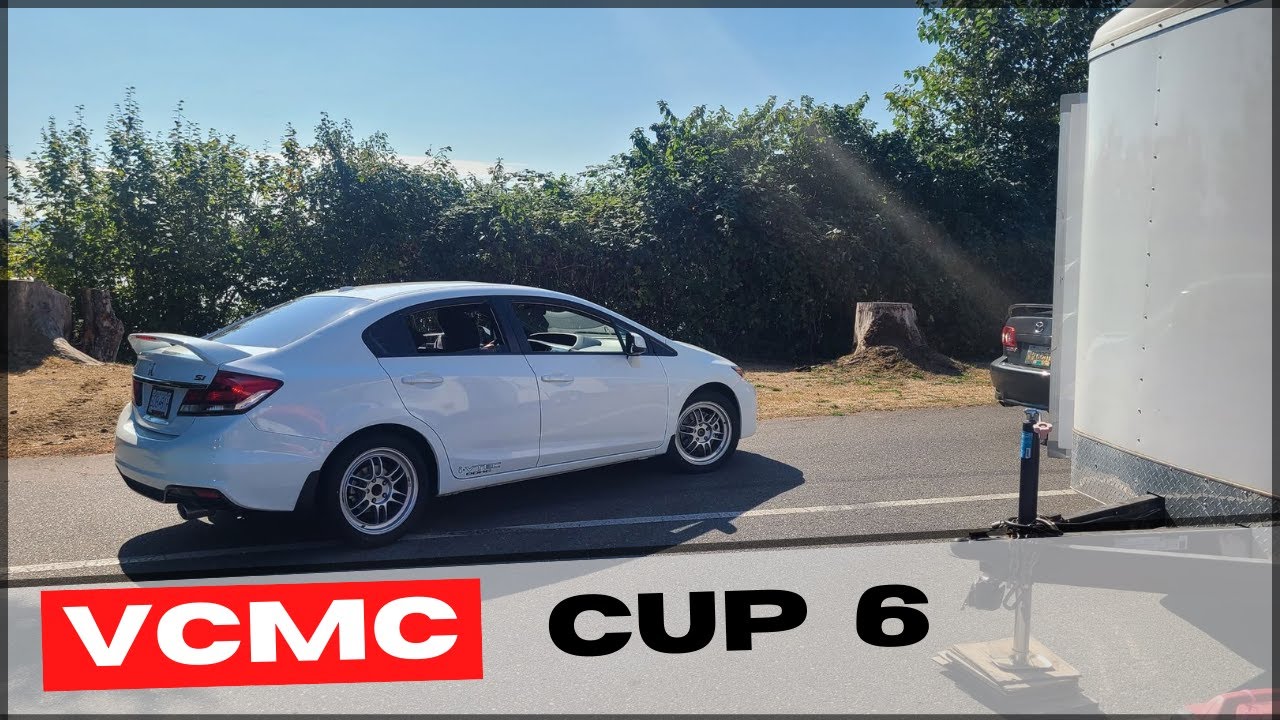 VCMC CUP 6 // 9th gen Civic Si // H-Street Autocross - YouTube