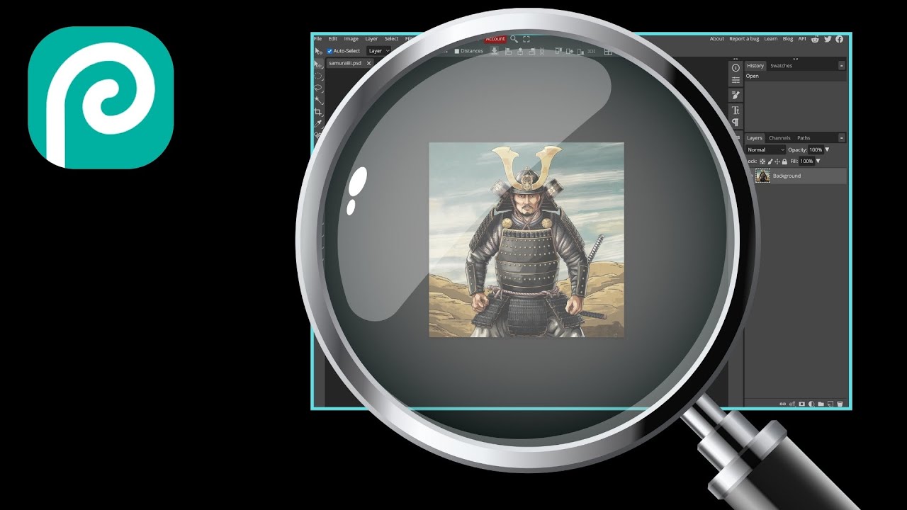 How to Zoom like a PRO in Photopea - YouTube