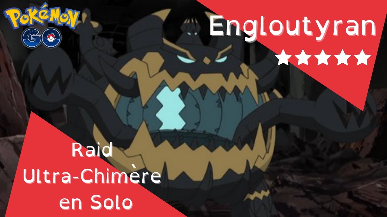 Raid Ultra-Chimère Engloutyran en Solo - Pokémon Go Guzzlord - YouTube