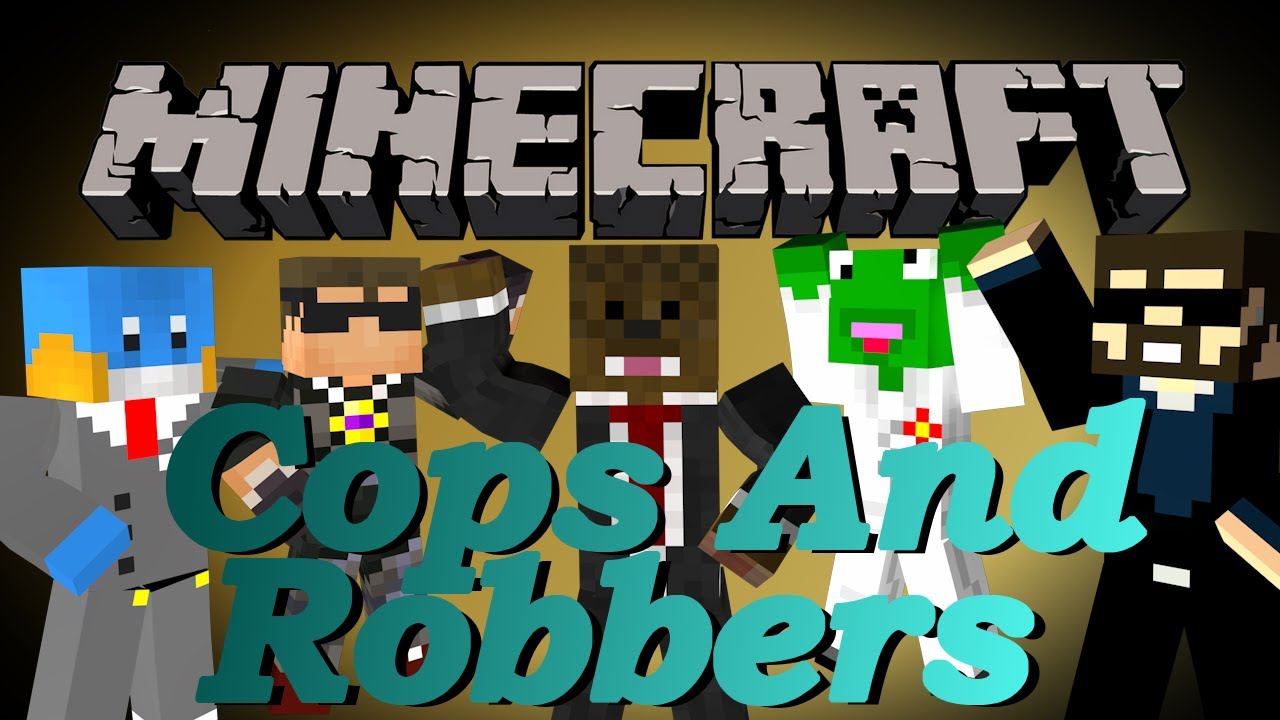Minecraft Cops And Robbers Minigame #11 | JeromeASF - YouTube