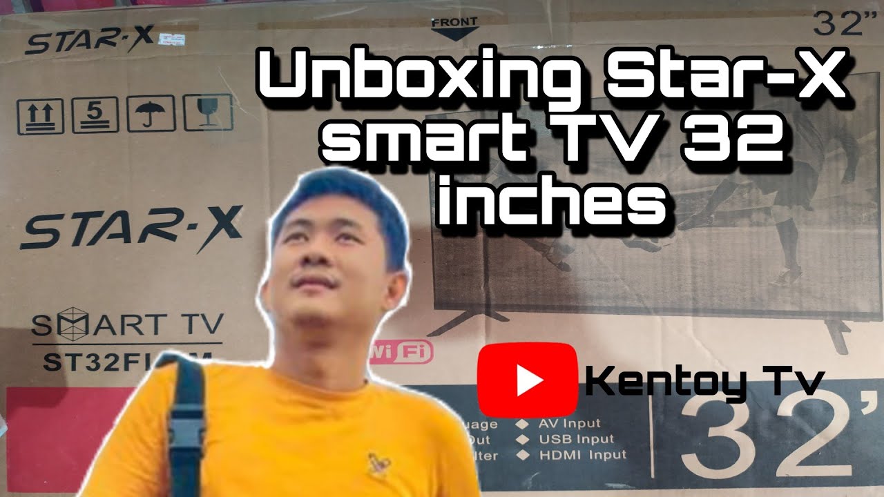 Star-X smart TV 32 inches unboxing - YouTube