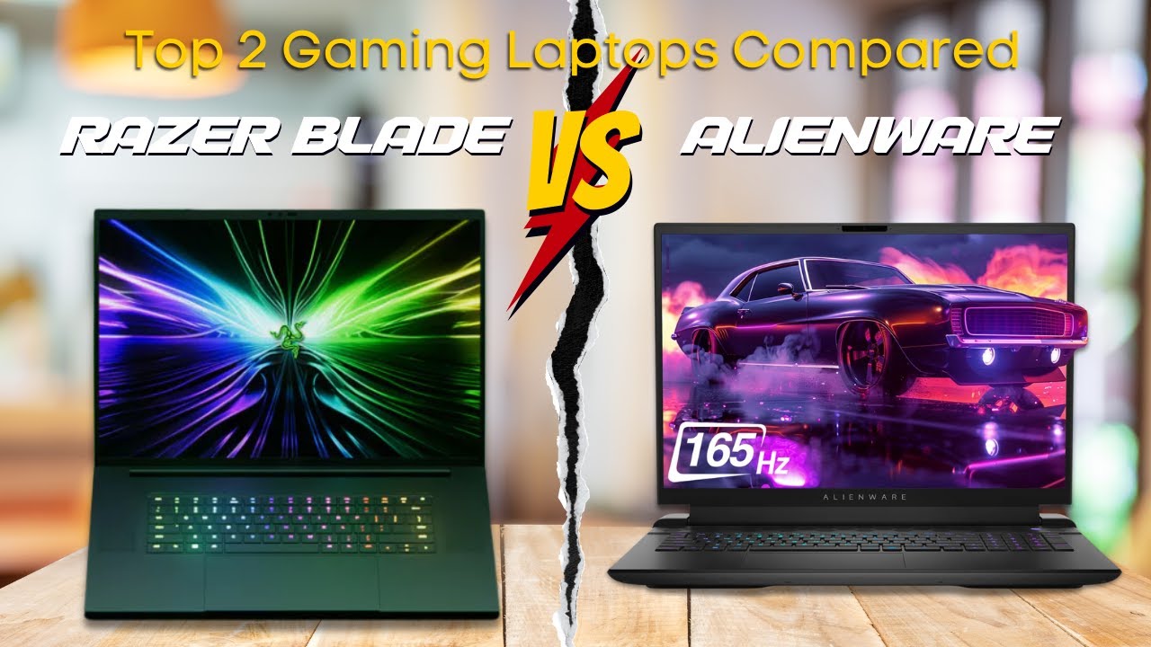 Top 2 Gaming Laptops Compared: Alienware vs. Razer - YouTube