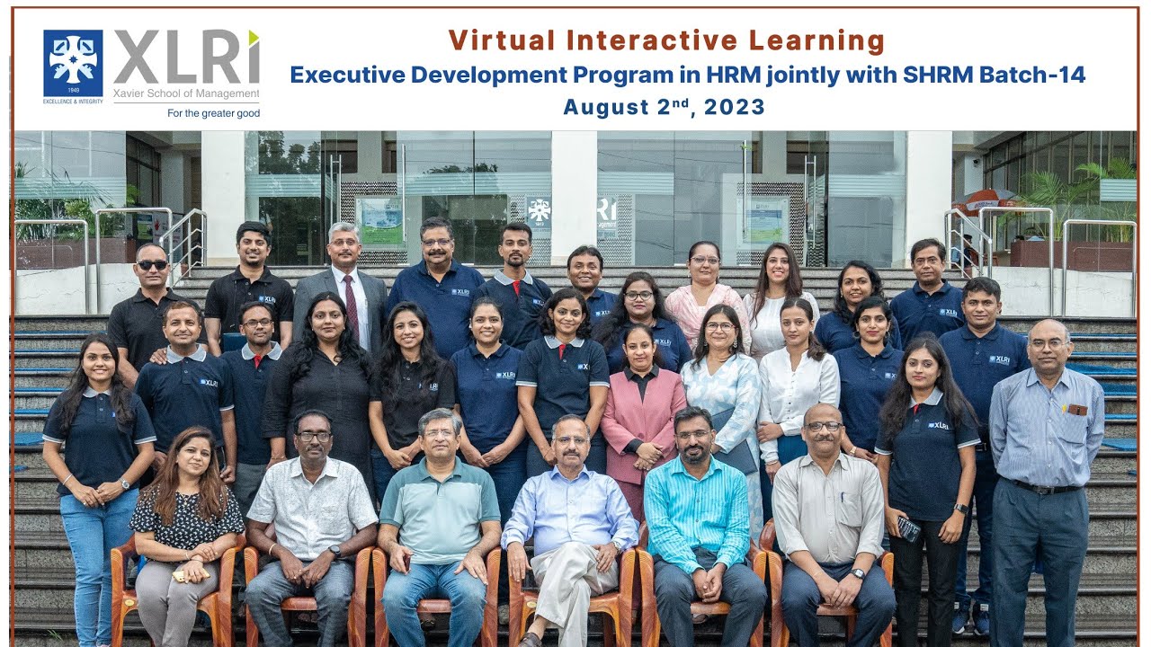 XLRI EDP-HRM Batch 14 | Campus Visit #xlrijamshedpur #learning # ...