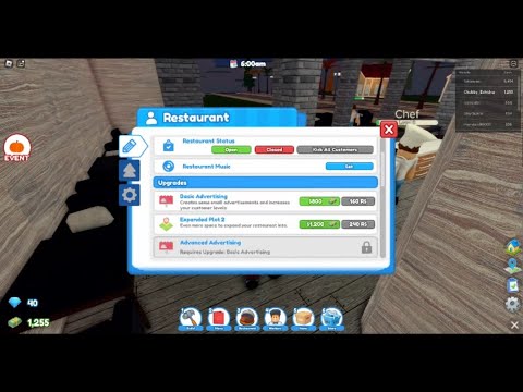 ROBLOX | Restaurant Tycoon 2 | Buying the 2nd Expanded Plot - YouTube