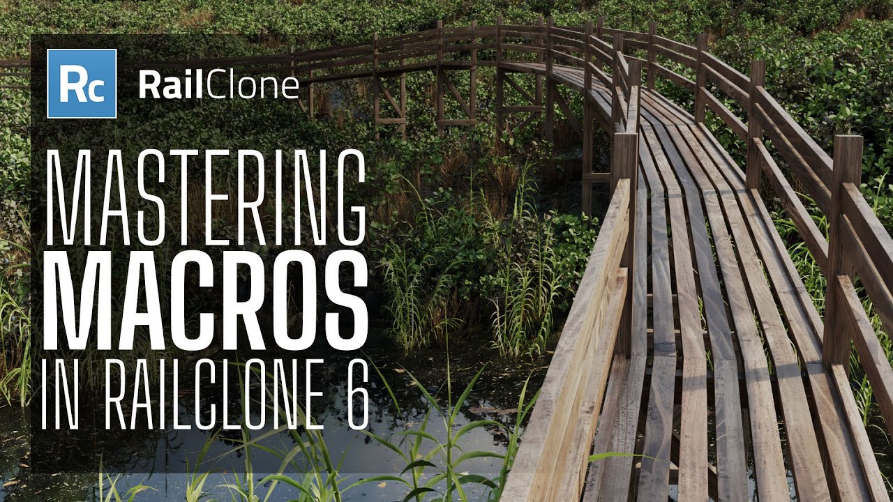 3ds Max Pro Tip Mastering Macros In Railclone 6 Youtube