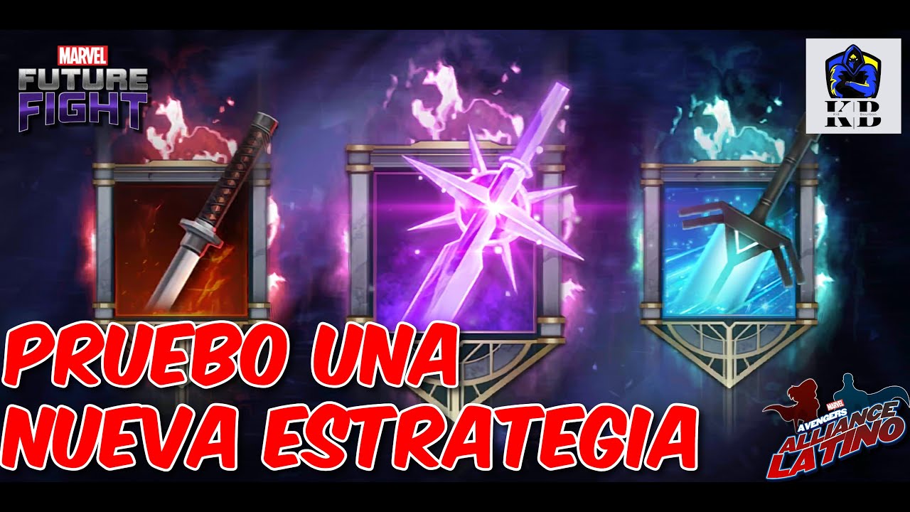 Nueva estrategia para mejorar espadas a 6 gemas - Marvel Future Fight ...