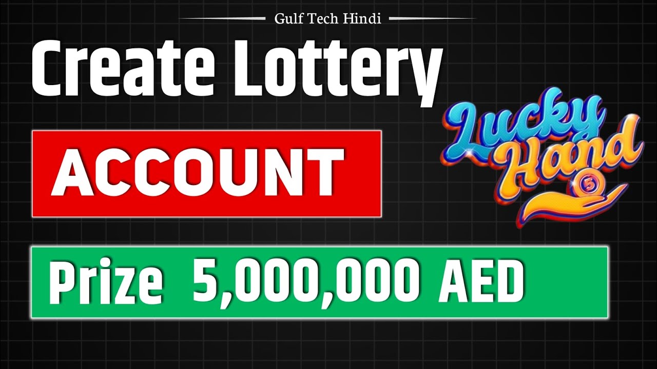 How to create lucky hand draw account | Lucky hand draw ka account ...