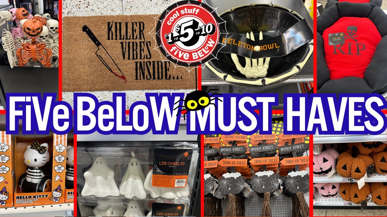 5 BeLoW HALLOWEEN 2025🎃💀New at FiVe BeLoW🎃💀5 BeLoW MUST HAVES #new # ...