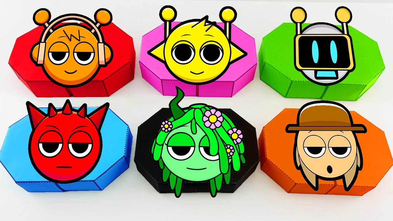 SPRUNKI CUBES! Which Sprunki character will come out of the cubes. 💖 ...