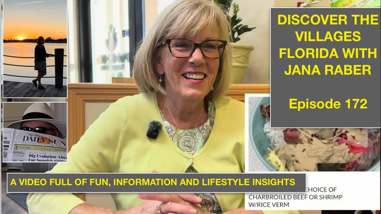 Ep 173 Discover the Villages with Jana Raber. Restaurant review. Home ...