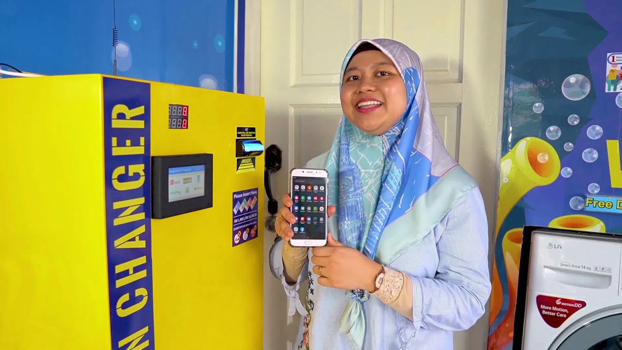 Smart Coin Machine with E-Wallet & Mobile App for Dobi, Laundry, Arcade ...