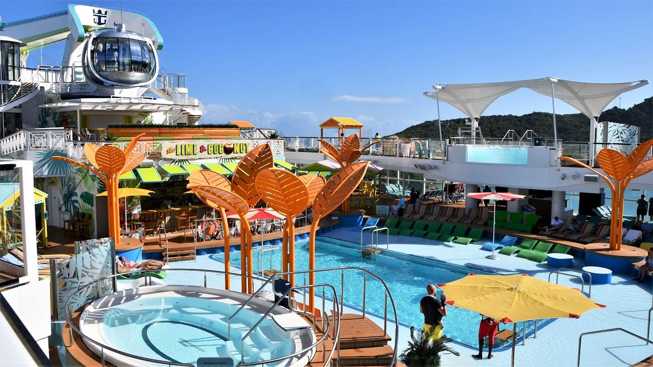 Royal Caribbean Odyssey of the Seas Outside / Outdoor Narrated Walking ...