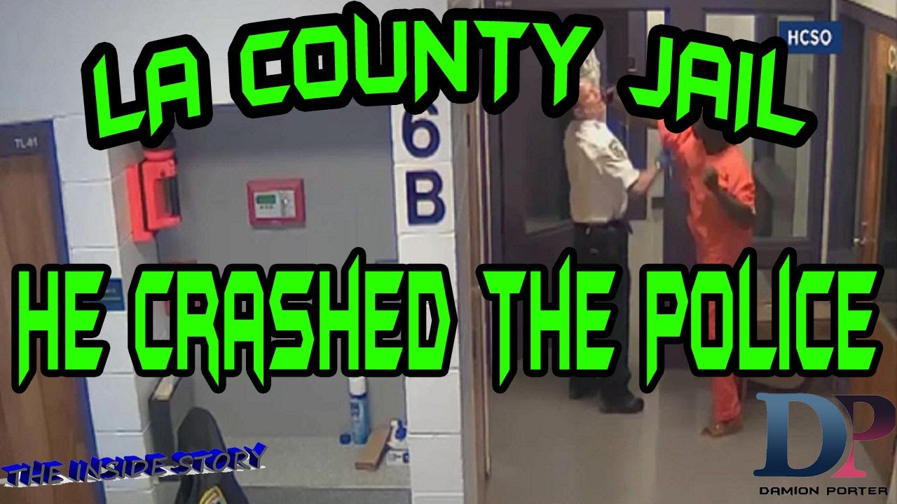 LA County Jail - A 99 Mafia Crip Goes CRAZY On The Police - YouTube