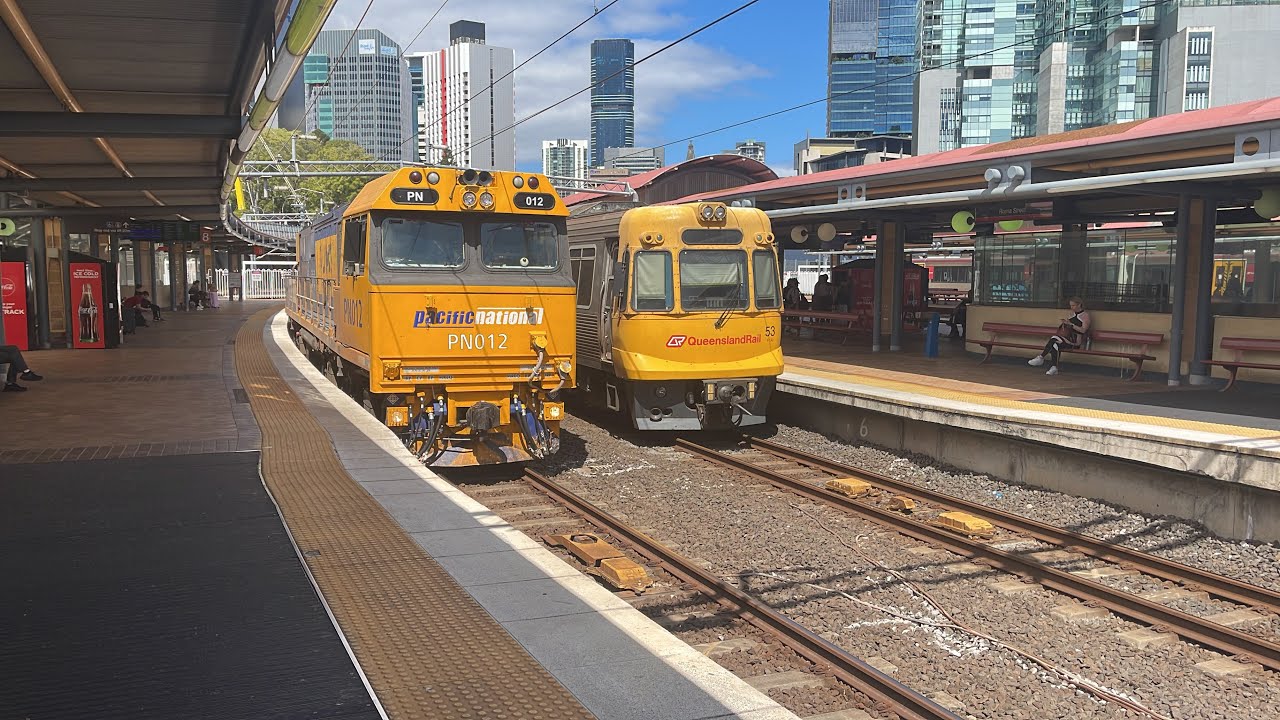 Trains in Brisbane 12 - YouTube