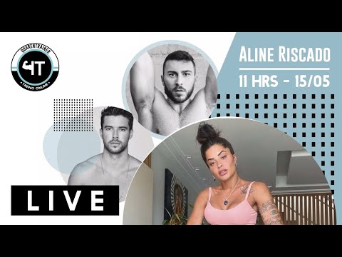 Aline Riscado - Treino focado em membros inferiores