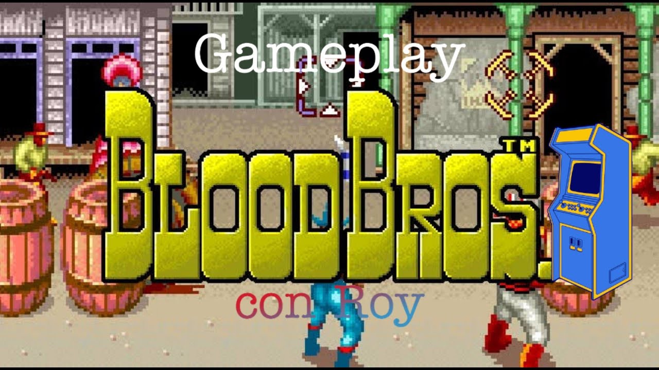 Blood Bros Gameplay Retro - YouTube
