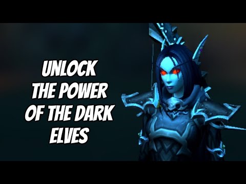 HOW TO UNLOCK THE DARK RANGER SKIN CUSTOMISATION & DARK RANGER TRANSMOG ATTIRE: WORLD OF WARCRAFT