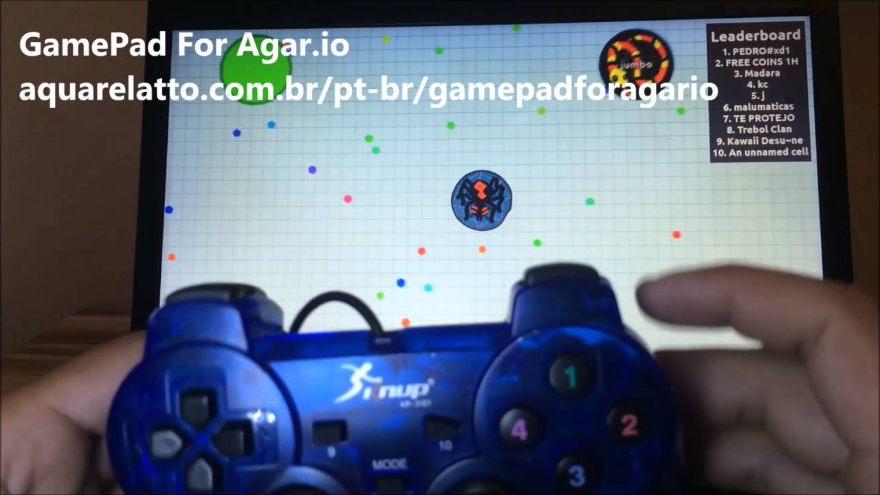 GamePad For Agar.io - YouTube