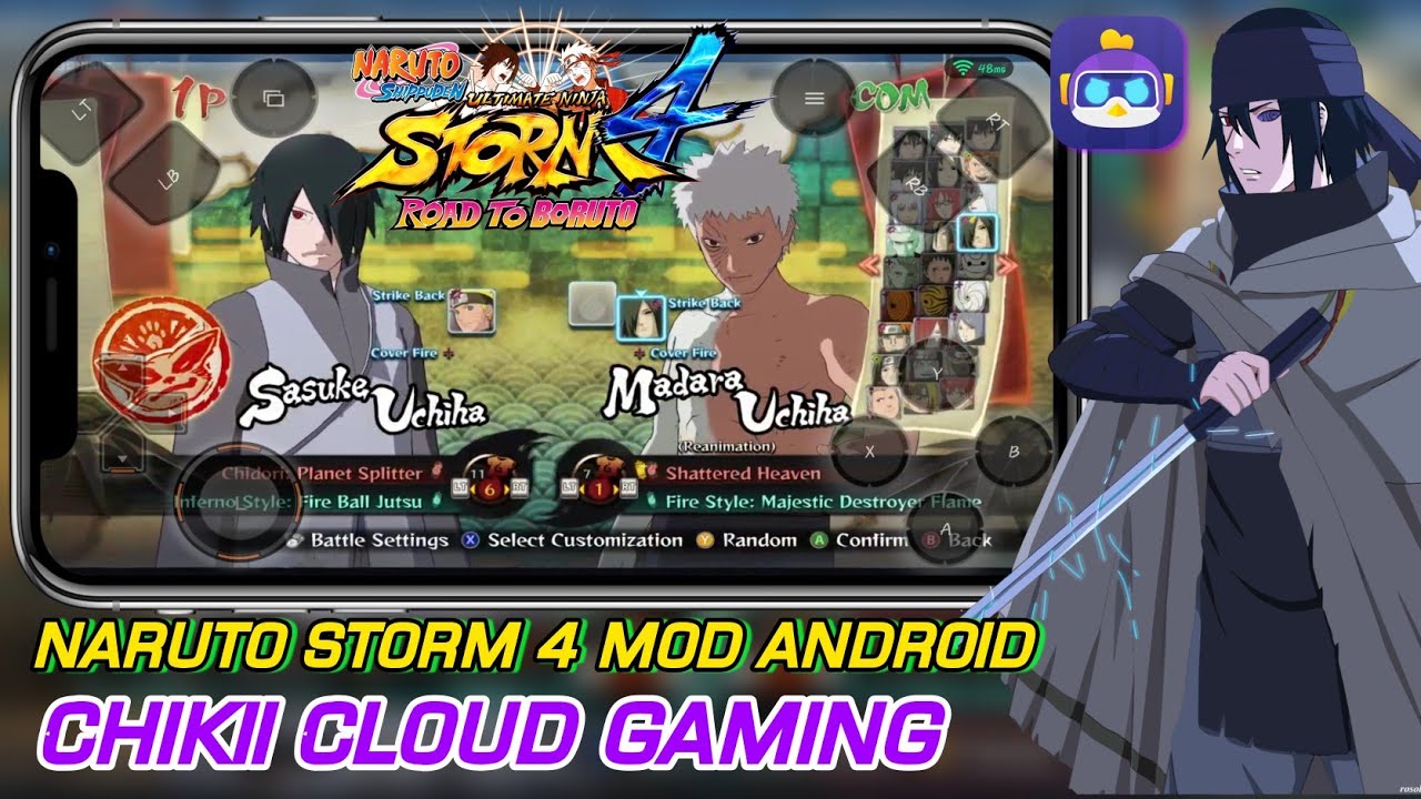 Main Naruto Shippuden Ultimate Ninja Storm 4 Mod Pack Android Di Chikii ...