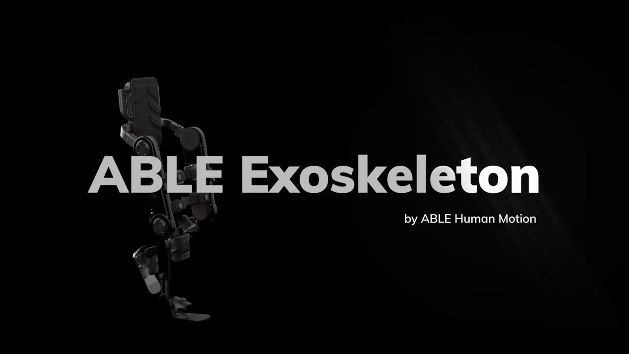 ABLE Exoskeleton: redefining neurorehabilitation - YouTube