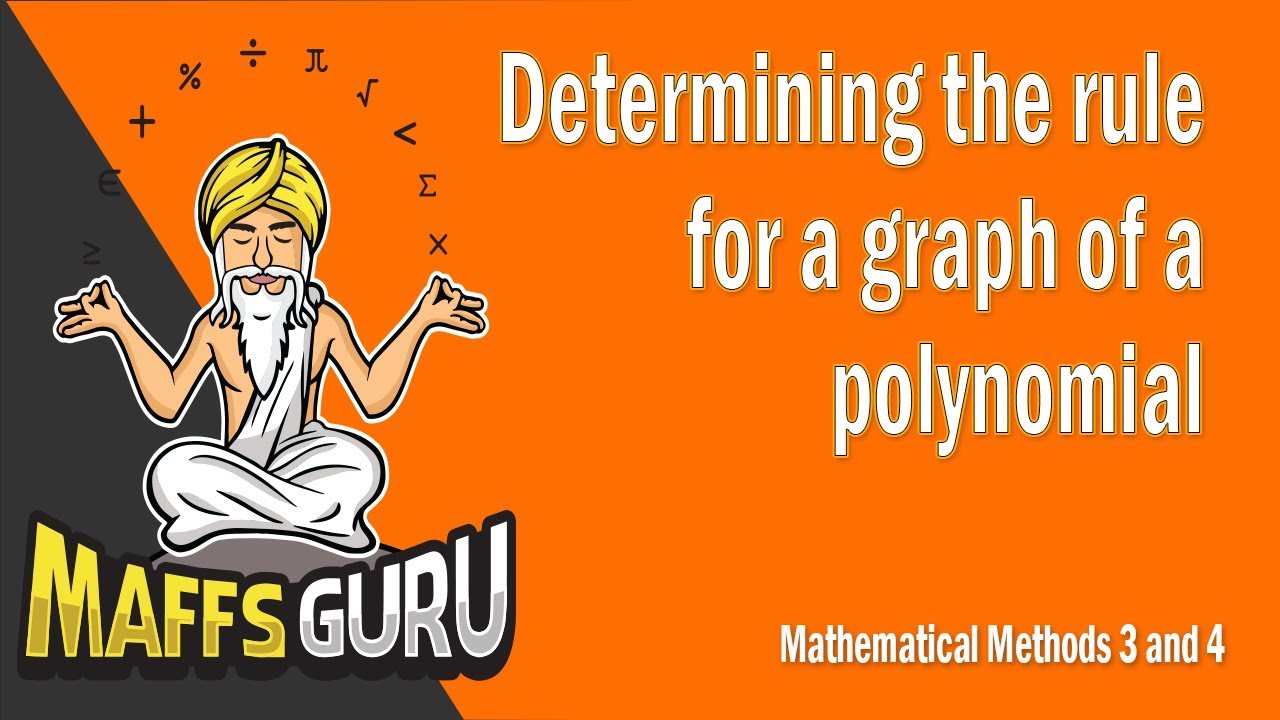 Determining the rule for a graph of a polynomial | Methods 3 and 4 ...