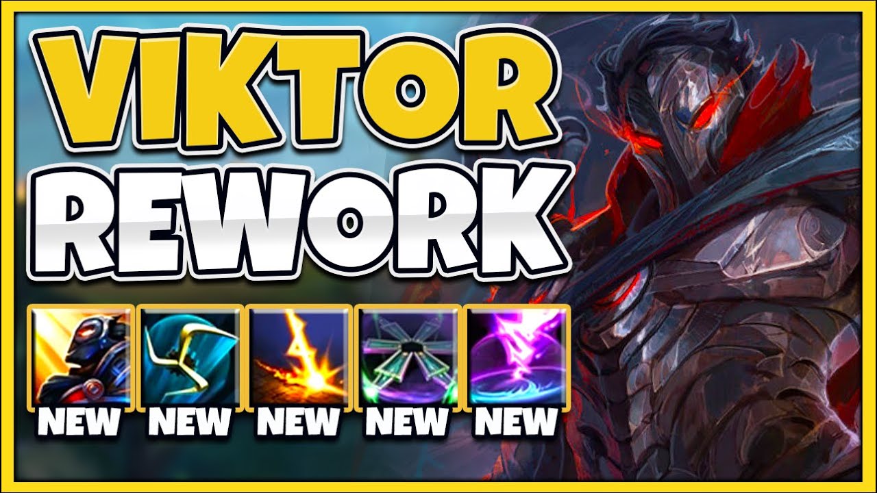 VIKTOR CAN UPGRADE EVERY SPELL AT LEVEL 1 NOW?!? NEW VIKTOR REWORK ...