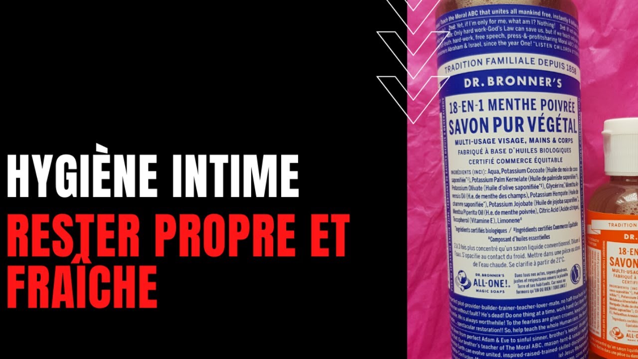 HYGIÈNE INTIME COMMENT RESTER PROPRE ET FRAÎCHE TOUTE LA JOURNÉE - YouTube