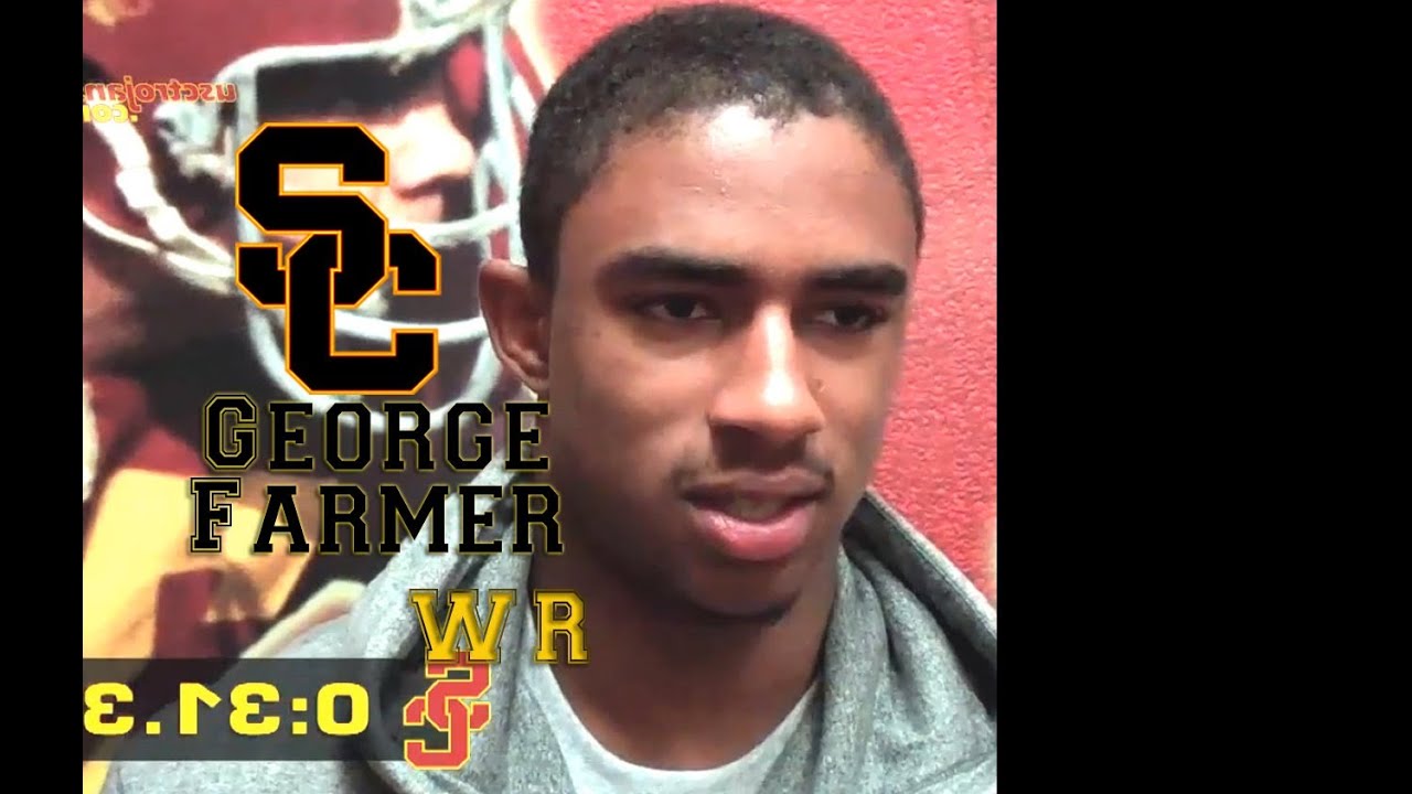 George Farmer, WR, USC - YouTube