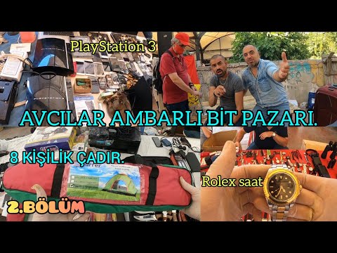AVCILAR AMBARLI SEMT PAZARI |BİT PAZARI ÇEŞİT BOL #2.BÖLÜM