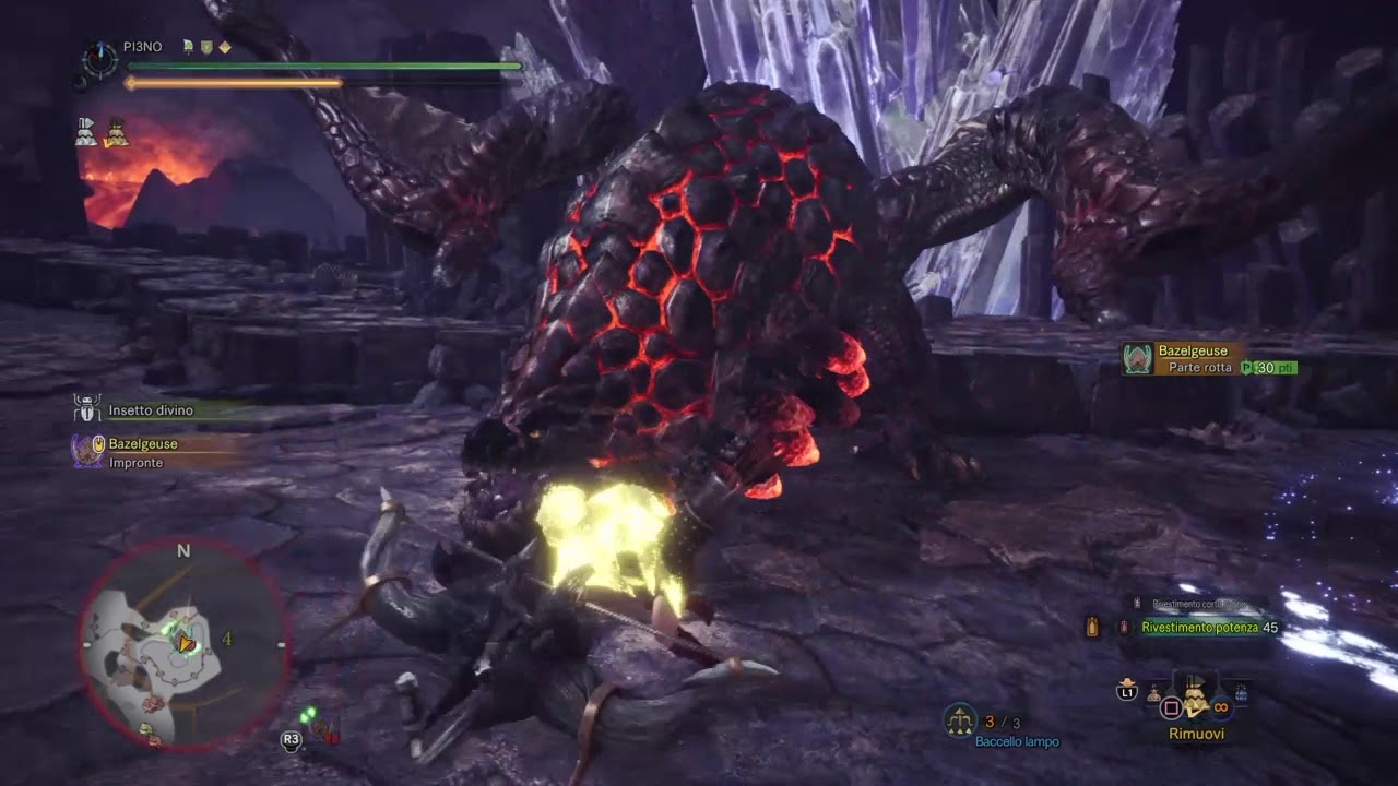 MHW Tempered Bazelgeuse Bow - YouTube