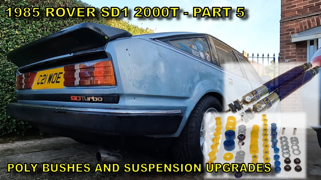 1985 Rover SD1 2000T - Part 5 - Rear Suspension upgrades - YouTube