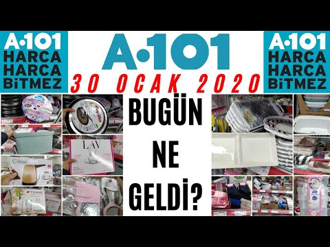 A101'de BU HAFTA | Mağazada İnceleme | 30 OCAK 2020 | A101 İndirimleri| [A101 Aktüel]