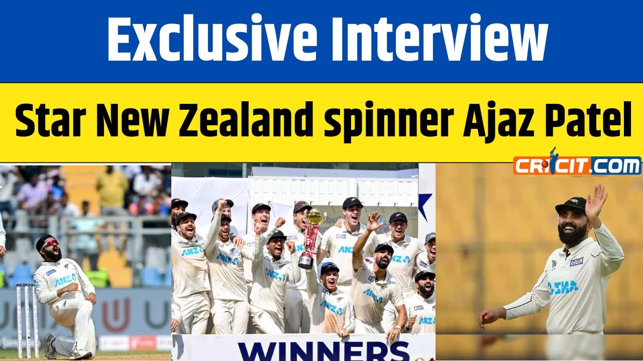Ajaz Patel's Exclusive Interview: Rishabh Pant Scares Everyone on the ...