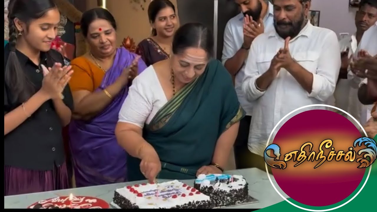 Sun TV Ethirneechal Serial Senior Actress Sathyapriya Birthday ...