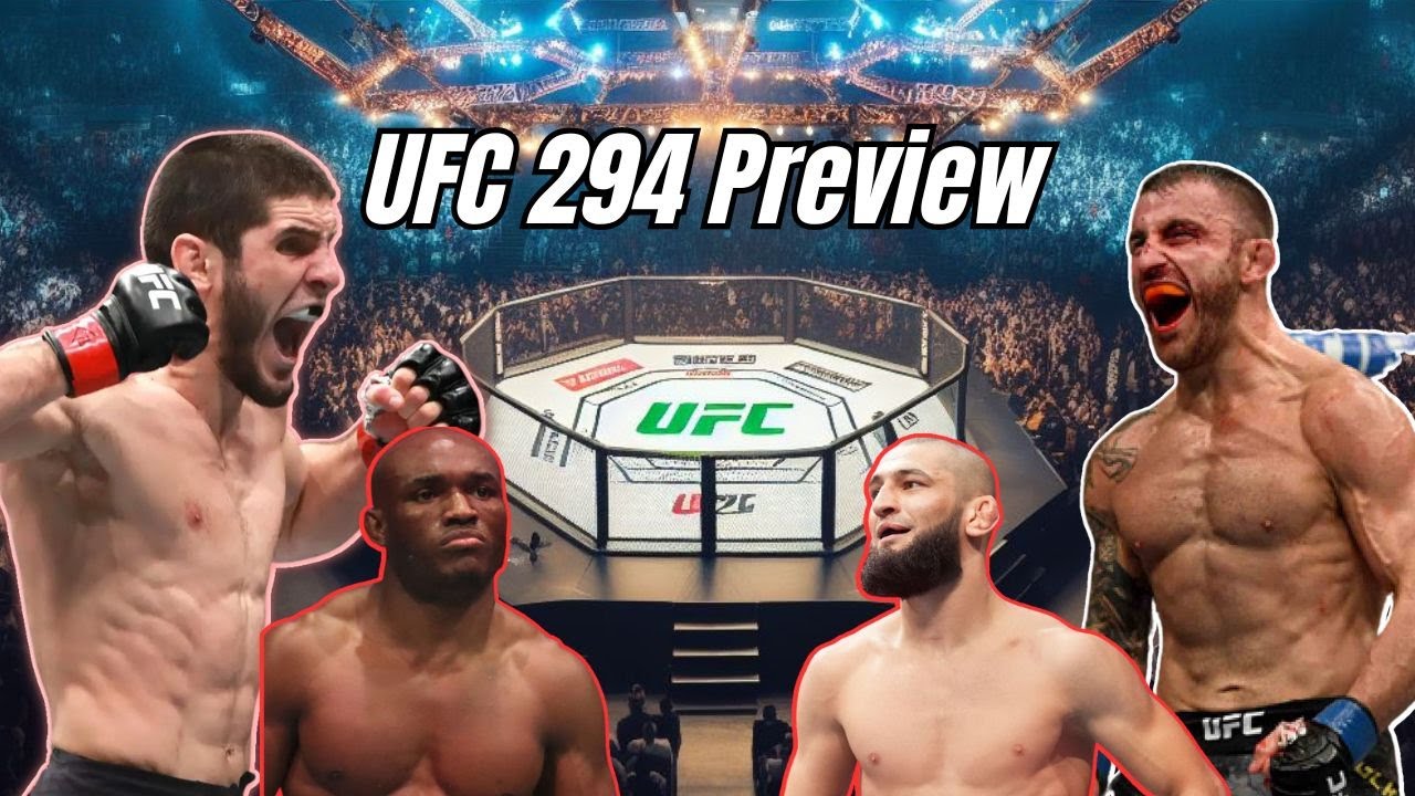UFC 294 Main Card Preview - Makhachev vs Volkanovski #2 #ufc294 - YouTube
