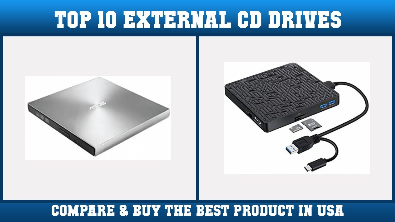 Top 10 External CD Drives to buy in USA 2021 | Price & Review - YouTube