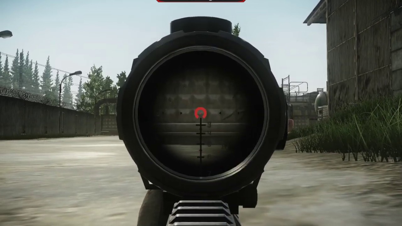 FoV Field of View ballistics differents Escape from Tarkov 10.8 - YouTube