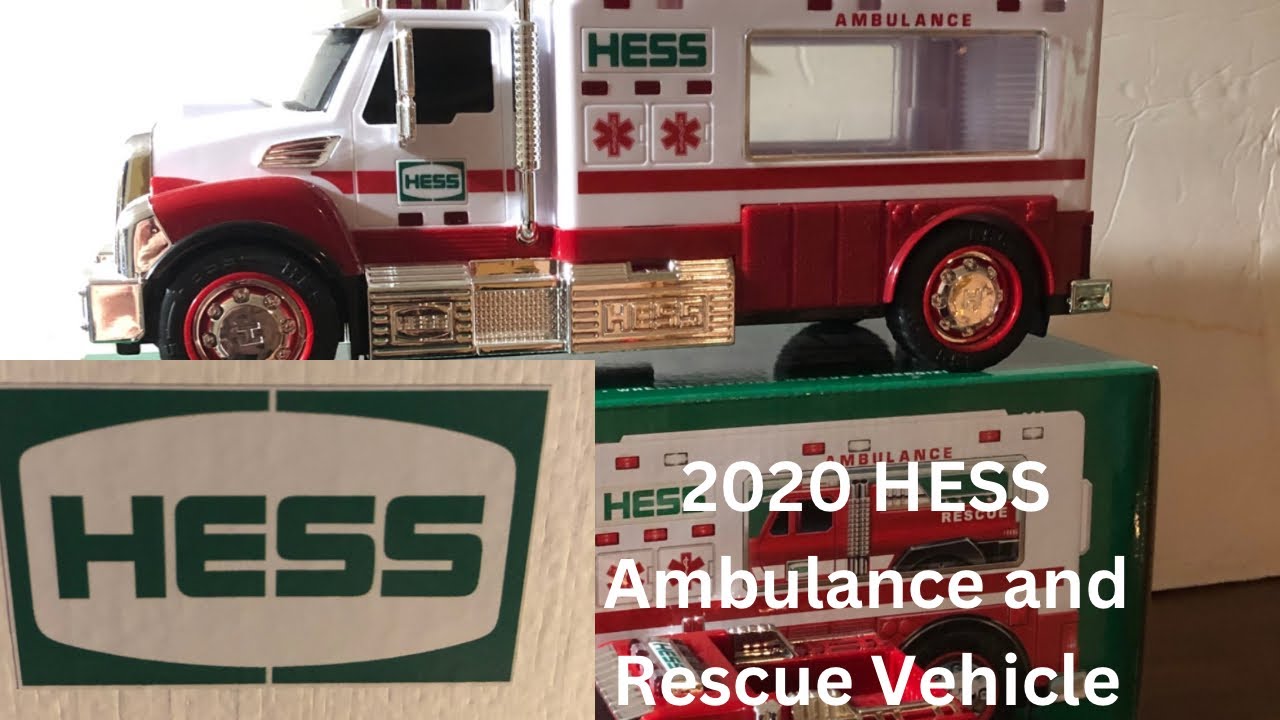 HESS 2020 AMBULANCE AND RESCUE VEHICLE #hessambulance # ...
