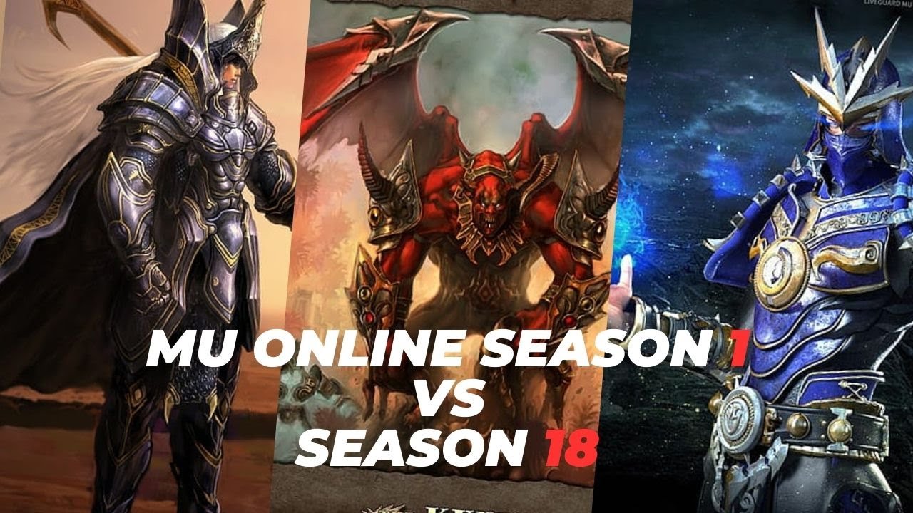 Mu Online onde tudo começou Vs Dias atuais - YouTube