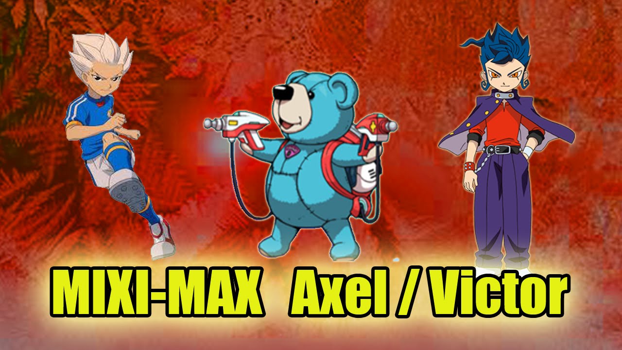 Mixi-max Inazuma Eleven Go2 Chrono Stone #24: Axel y Victor / Victor y ...