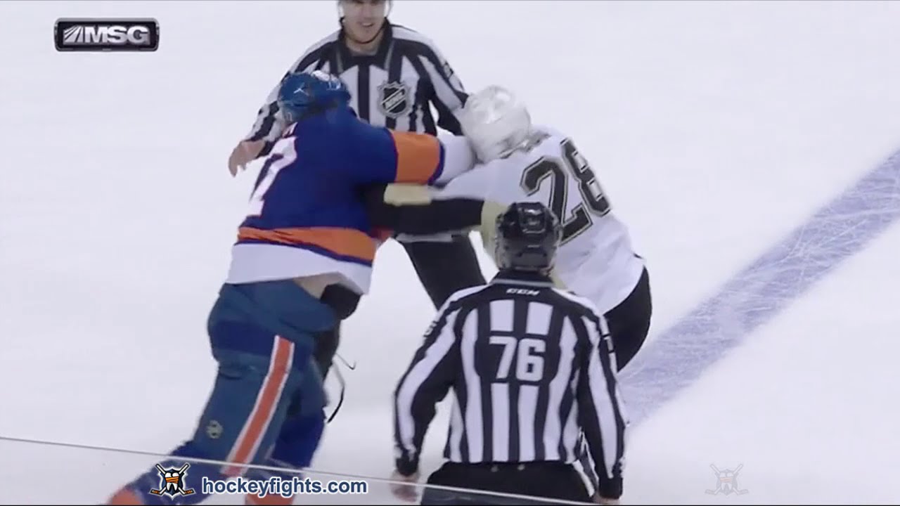 Ian Cole vs Matt Martin Apr 2, 2016 - YouTube