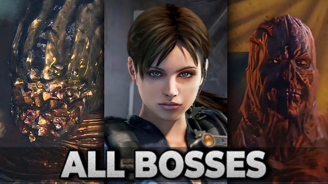 Resident Evil Revelations - All Bosses + Ending (NG+) - YouTube