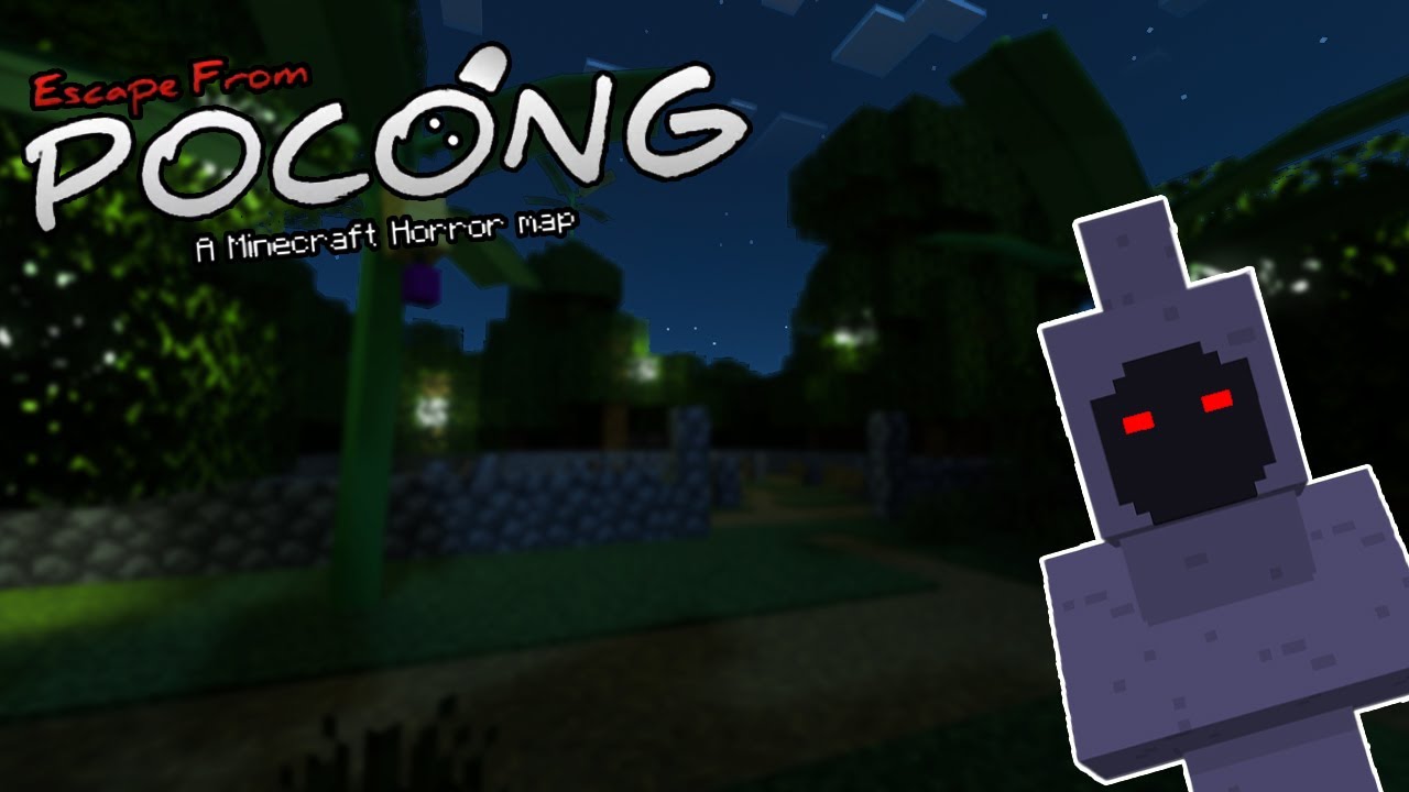 Ghosts in the Graveyard | Minecraft Horror Map: Escape from Pocong ...