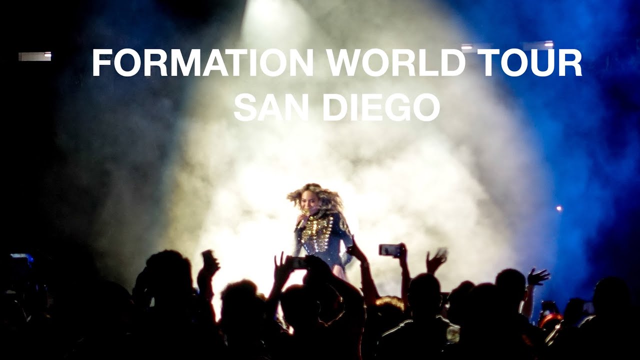 Beyoncé - Formation World Tour | San Diego VLOG - YouTube