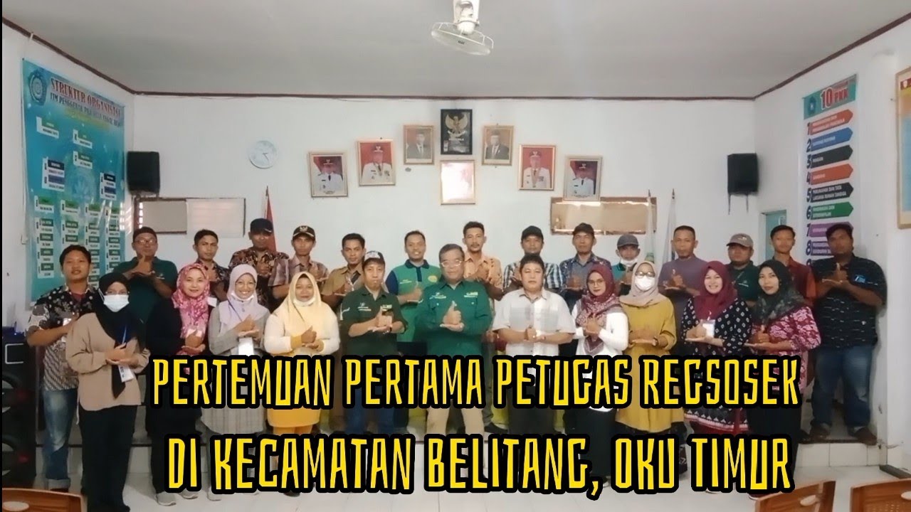 Pertemuan Pertama Petugas Pendataan Awal Regsosek (PPL, PML dan Koseka ...