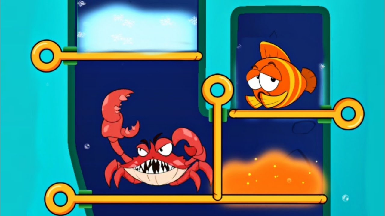 pull the pin save fish || help the fish mini game || android fish game ...