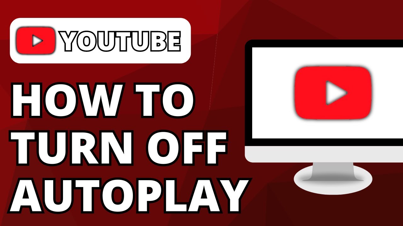 How To Turn Off Autoplay On Youtube (2025) - YouTube