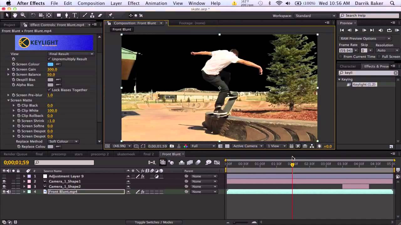1After Effects Tutorial Sky Replacement - YouTube